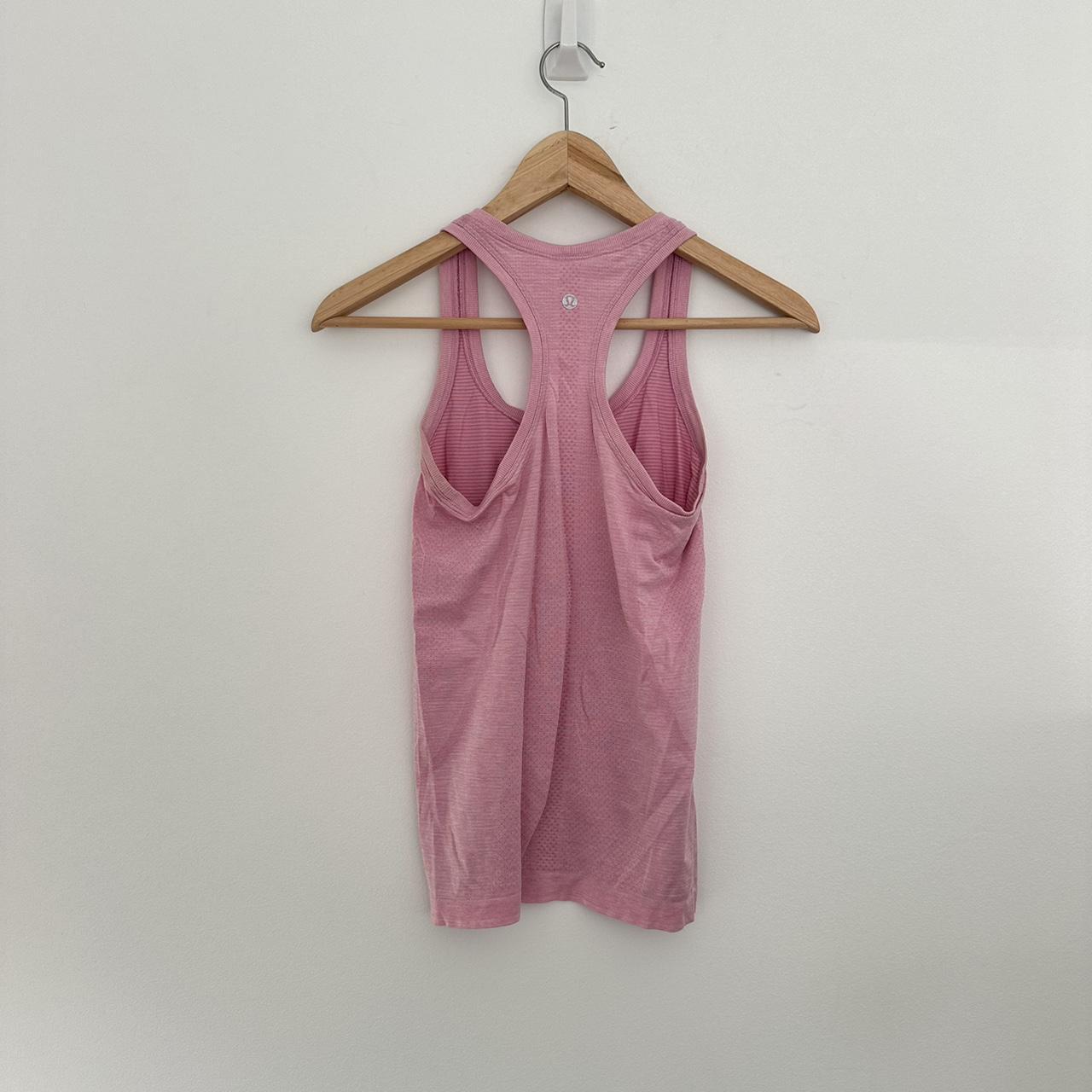 Lululemon pink singlet No tags, but fits a 6-8 - Depop