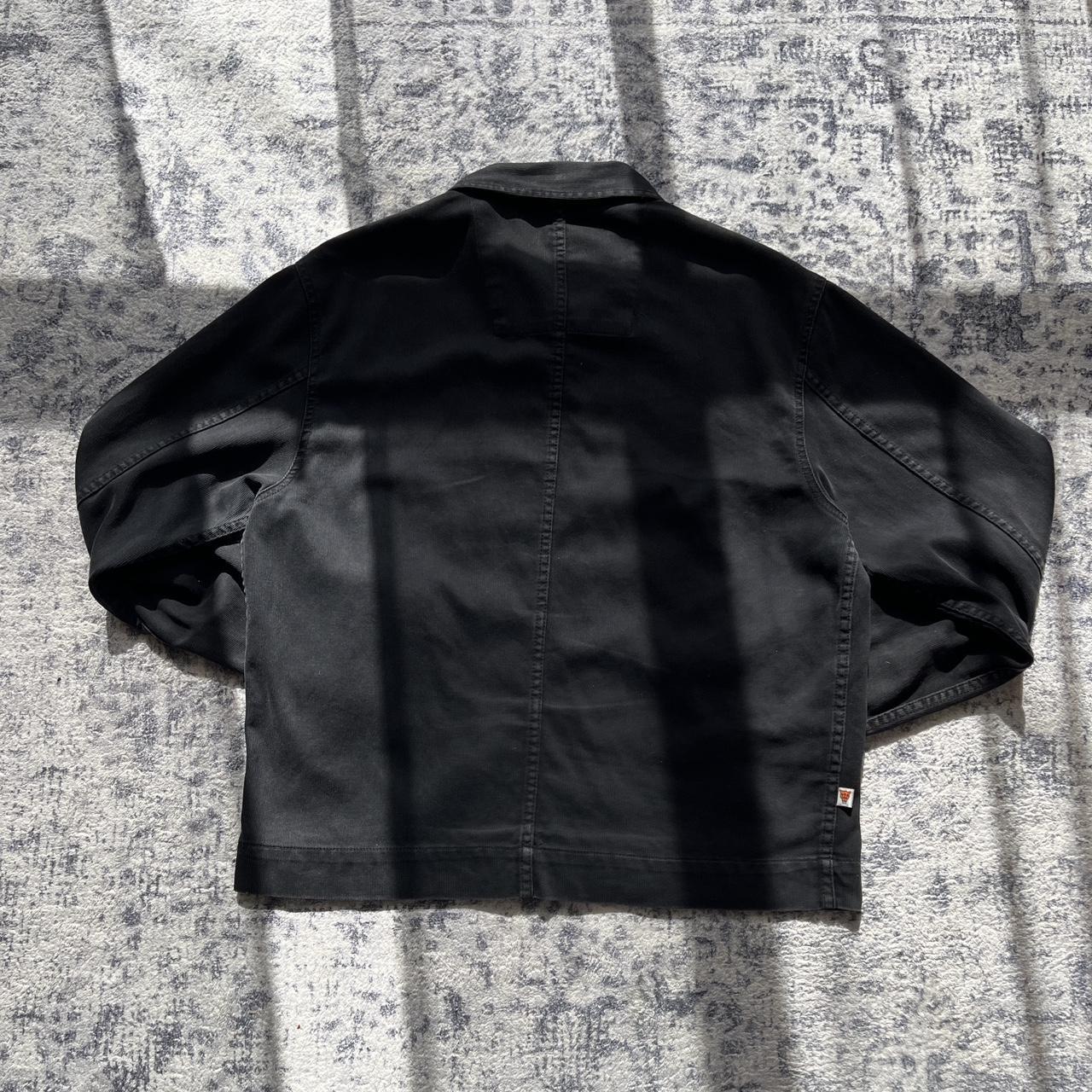Black ‘Mooks’ jacket Kind of a fine corduroy... - Depop