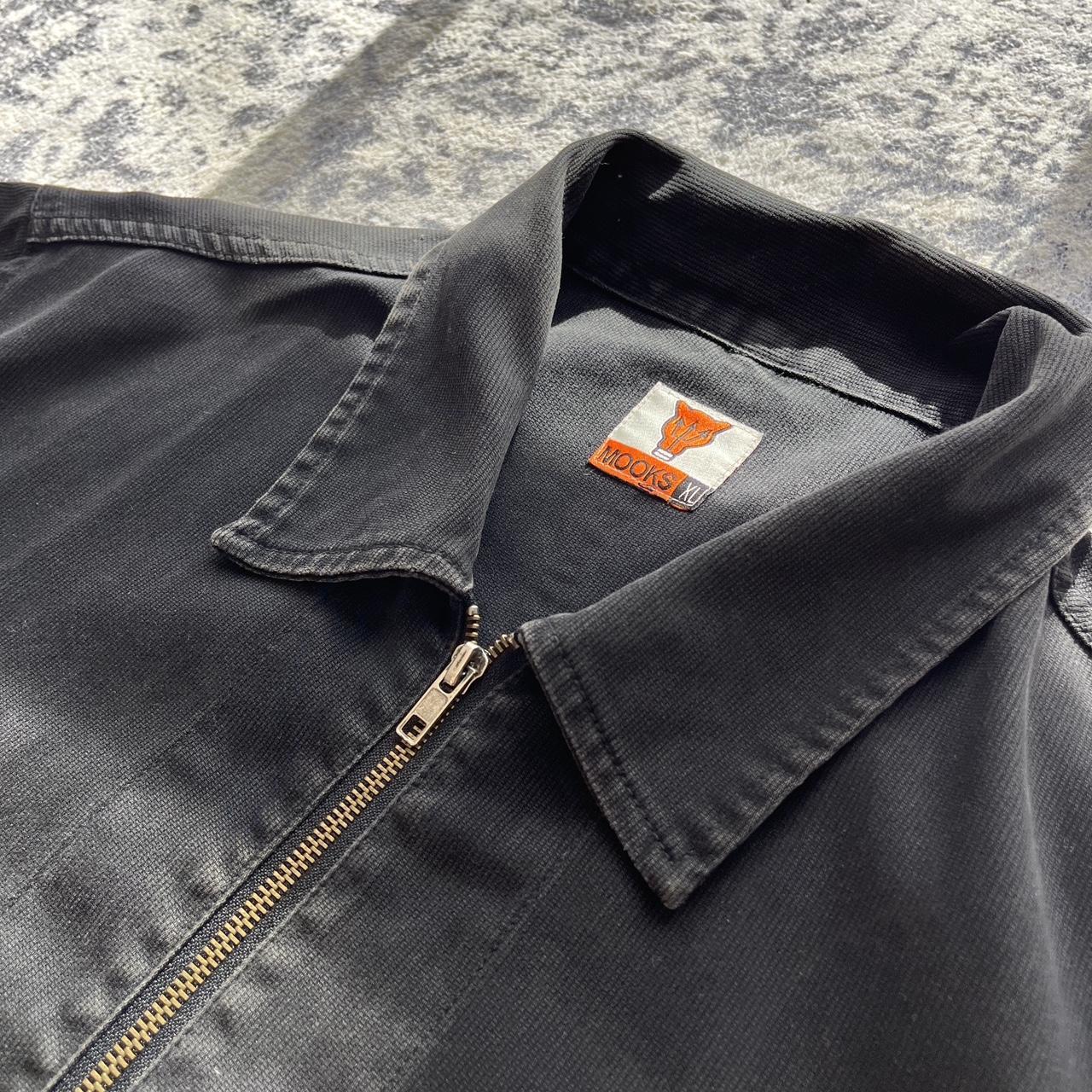 Black ‘Mooks’ jacket Kind of a fine corduroy... - Depop