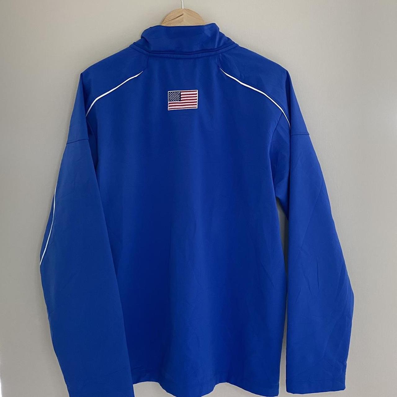 Nike USA curling full zip jacket - Embroidered logos... - Depop