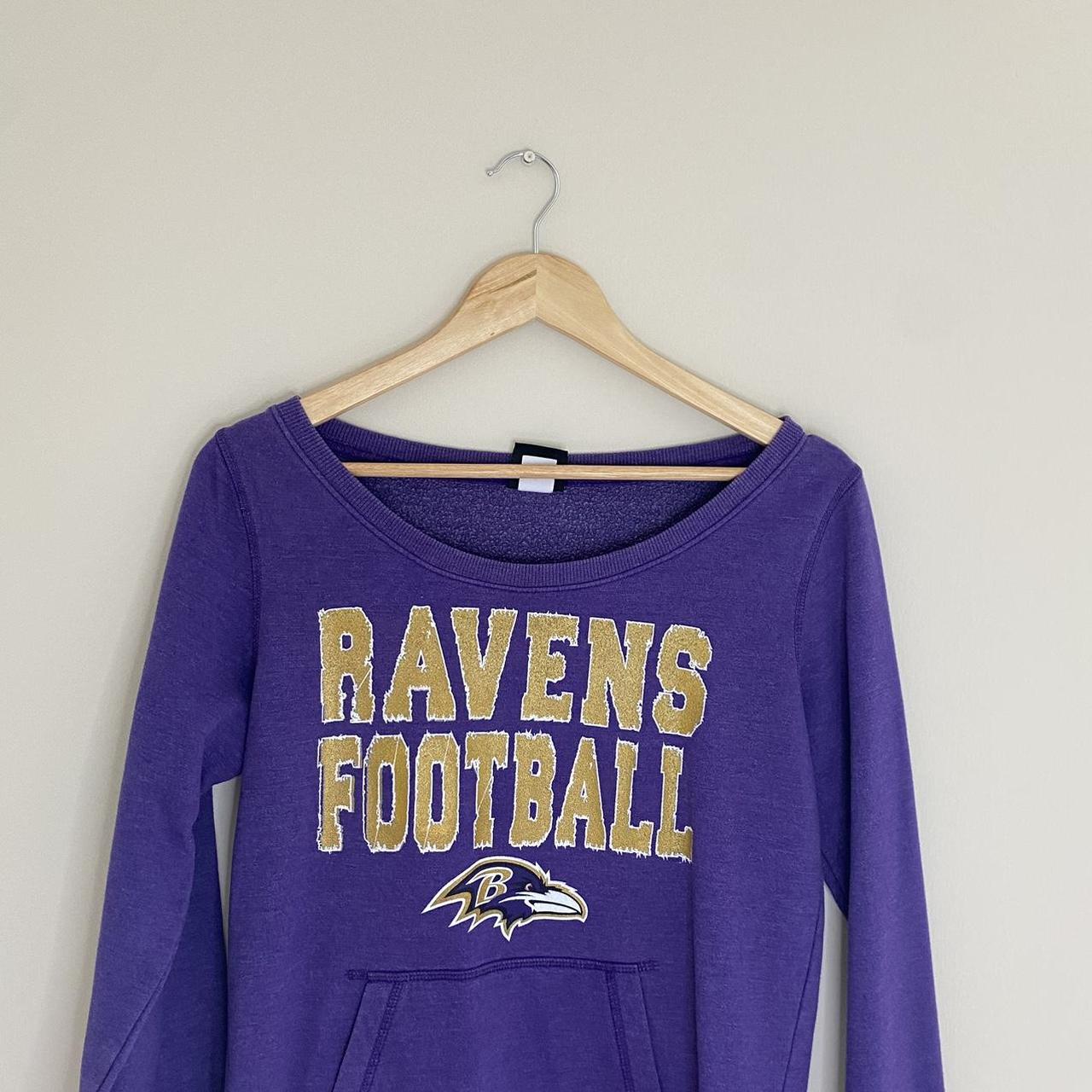 NFL Baltimore Ravens sweatshirt - Printed logo -... - Depop