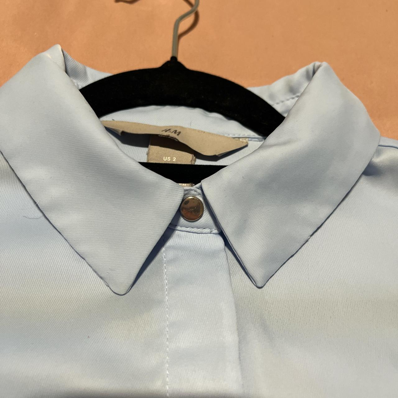 H&M work blouse, bought ages ago but has only been... - Depop