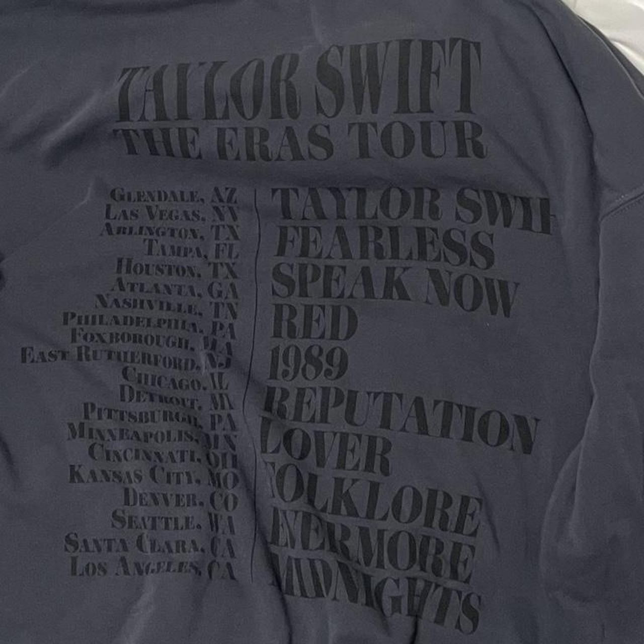 Taylor swift eras tour crew knew Navy Size xs Very... - Depop