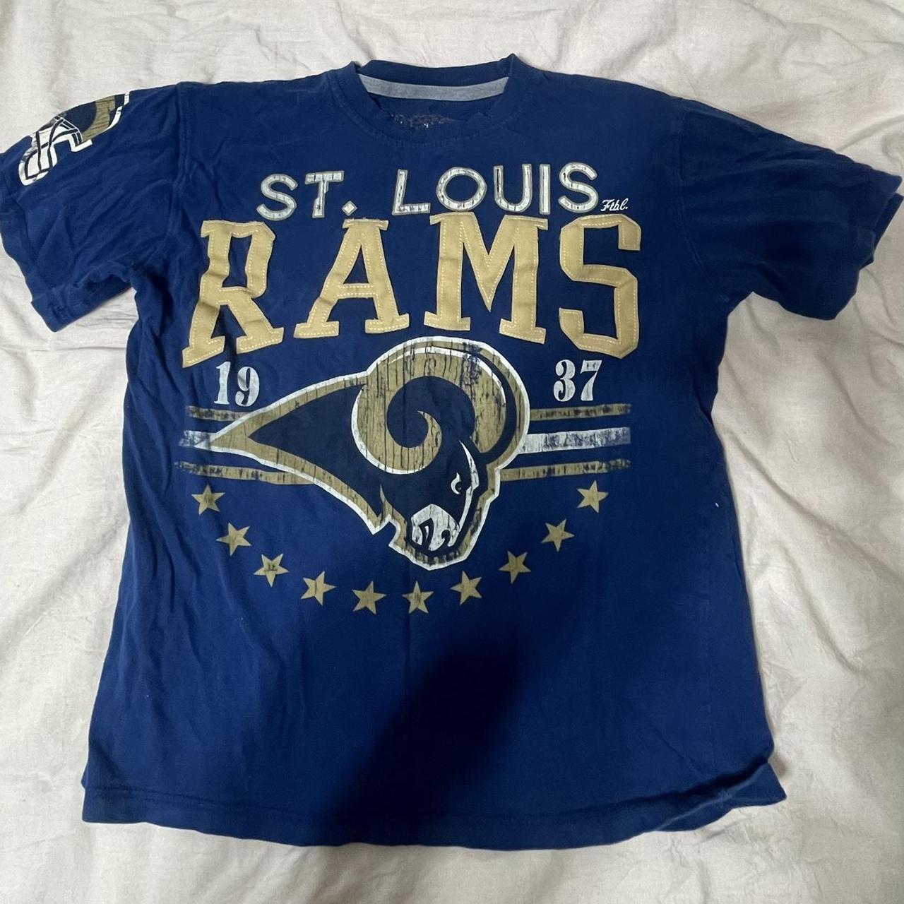 Vintage thrifted tee St.Louis rams Cool stitching... - Depop