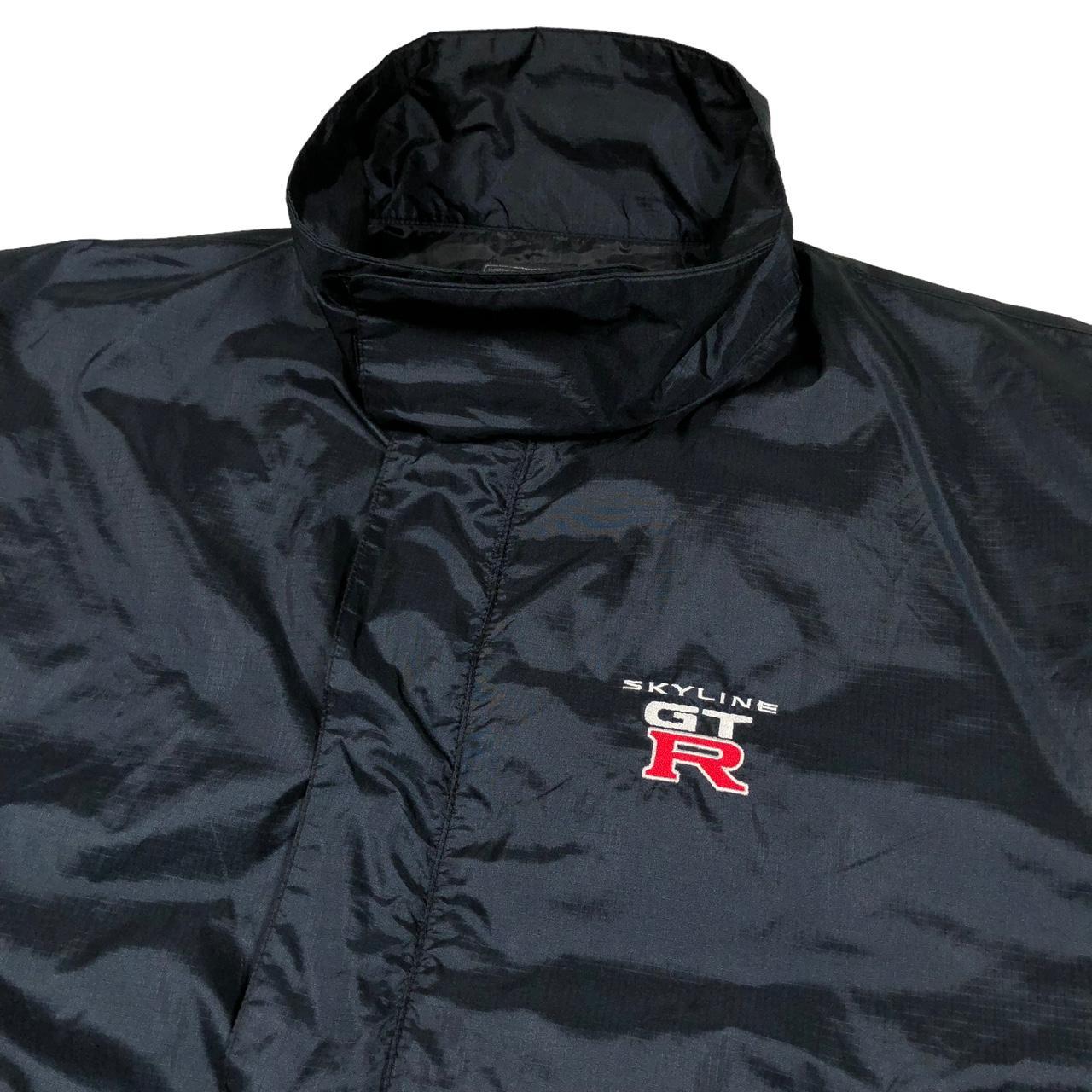 Vintage 80s Nissan Skyline GTR Nylon Jacket Made in... - Depop