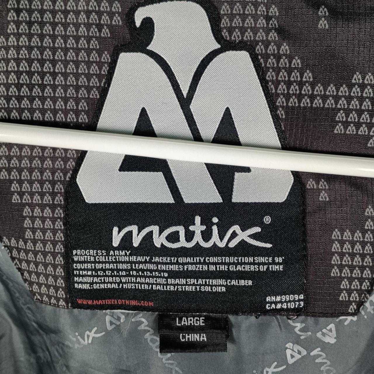 Matix Winter Jacket L Matix Jacket Men Large Black... | Depop