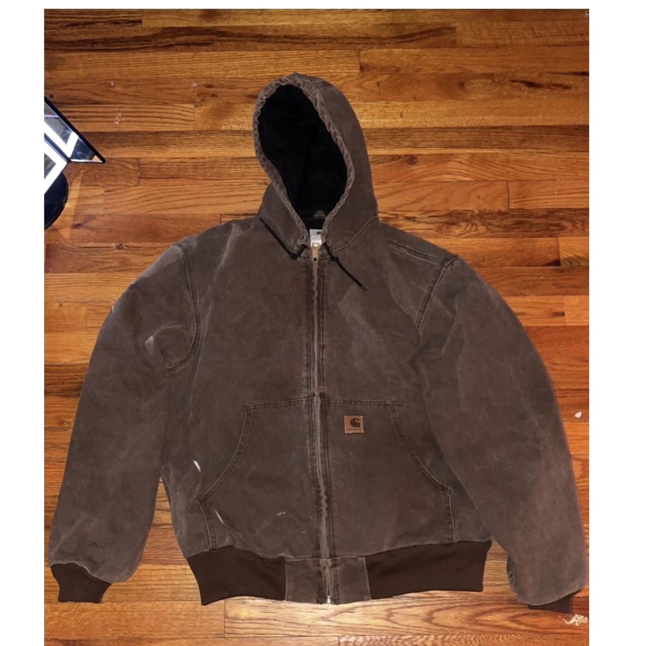 Carhartt Men's Brown Jacket | Depop