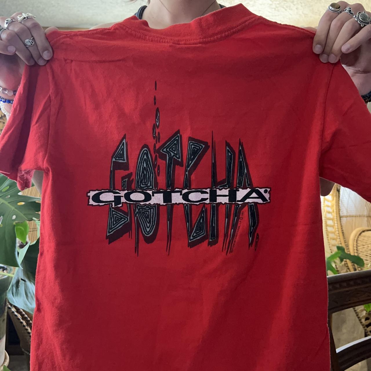 Vintage 90s Gotcha Single Stitch Tee Gotcha brand... - Depop