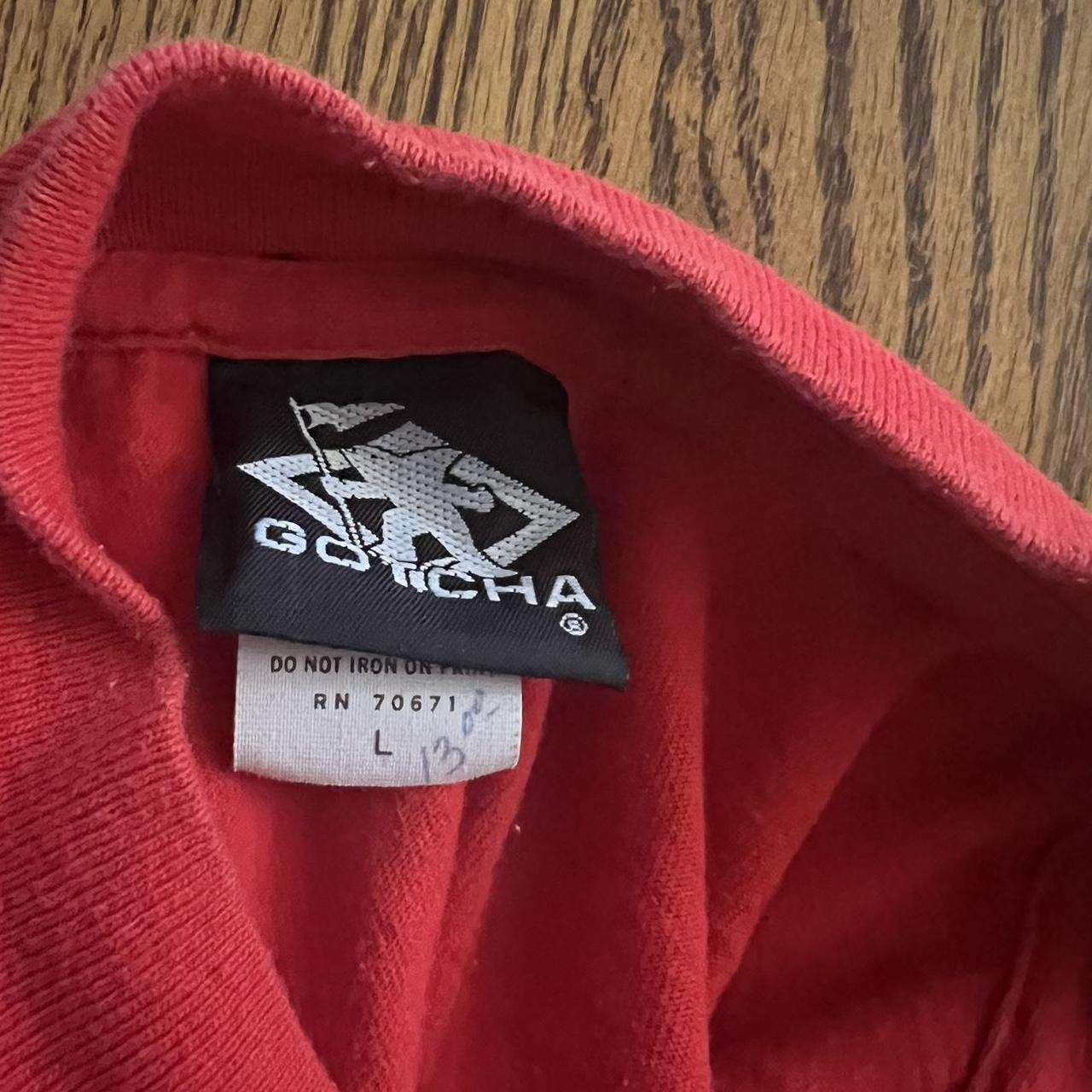 Vintage 90s Gotcha Single Stitch Tee Gotcha brand... - Depop