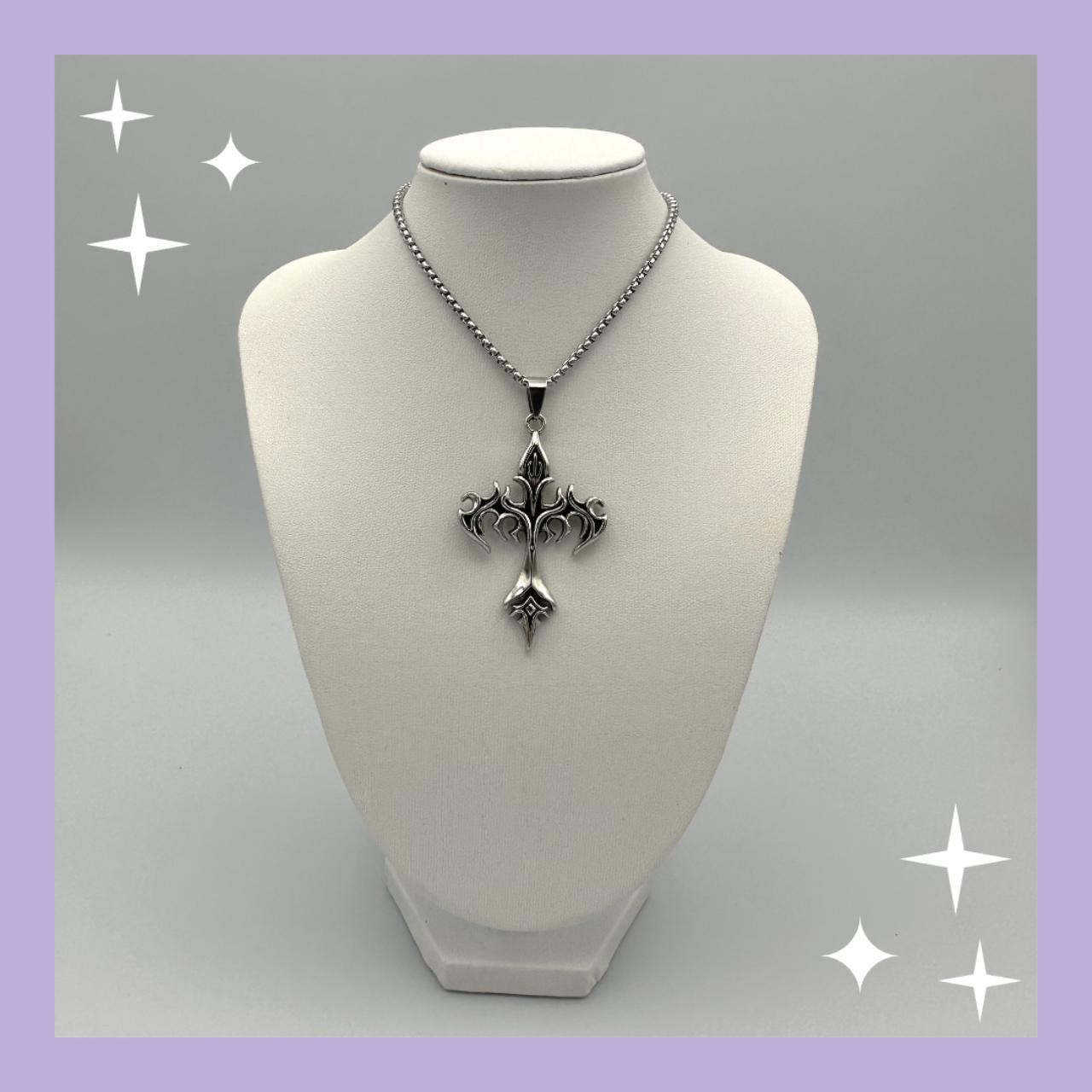 Seraphic Cross Necklace! Part of the - ☆ Rockstar... - Depop