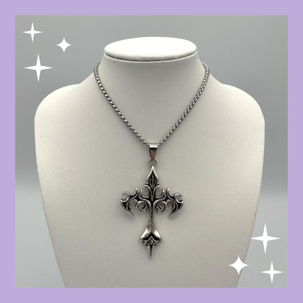 Seraphic Cross Necklace! Part of the - ☆ Rockstar... - Depop