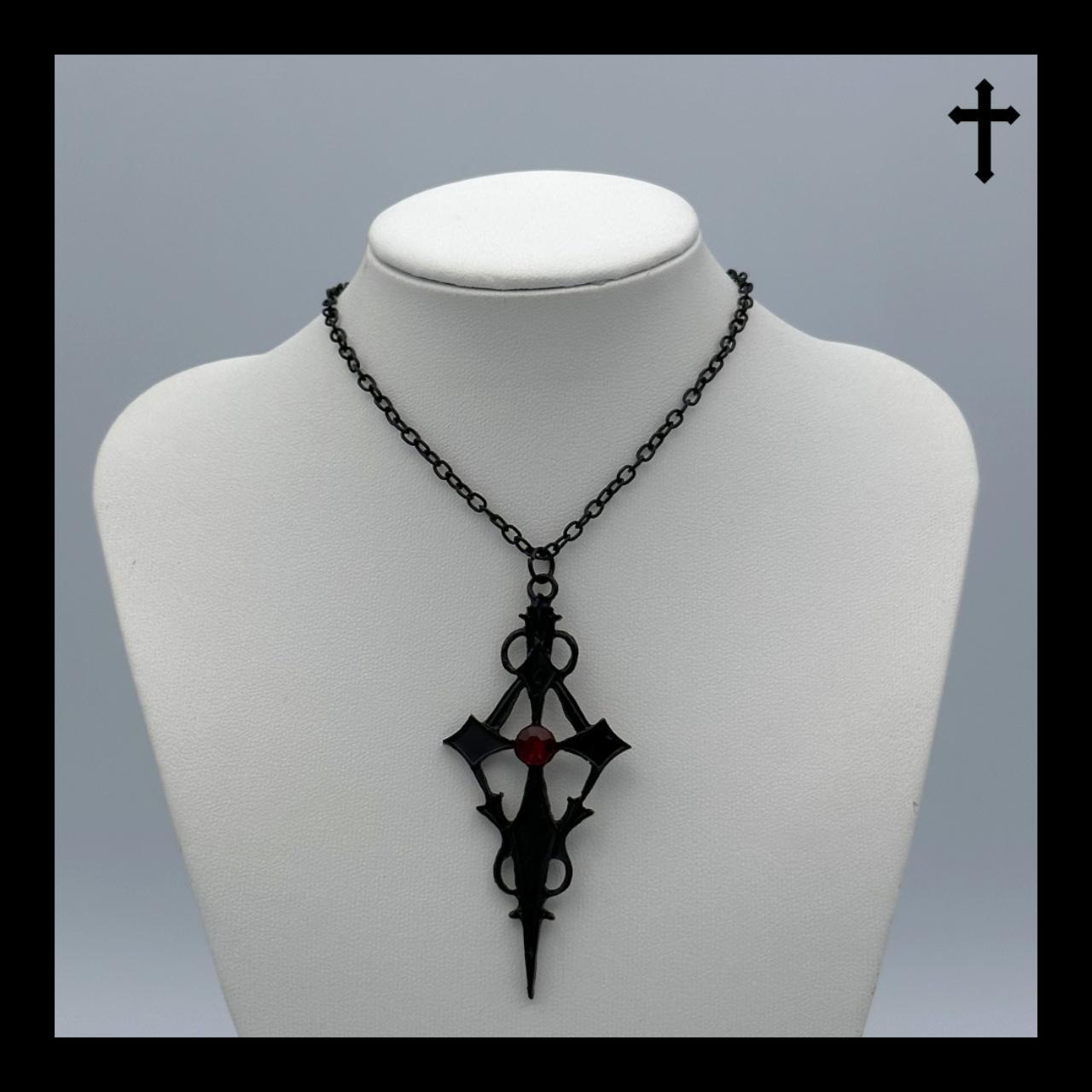 Vampiric Crest Necklace! (XL Pendant) - dm me to add... - Depop