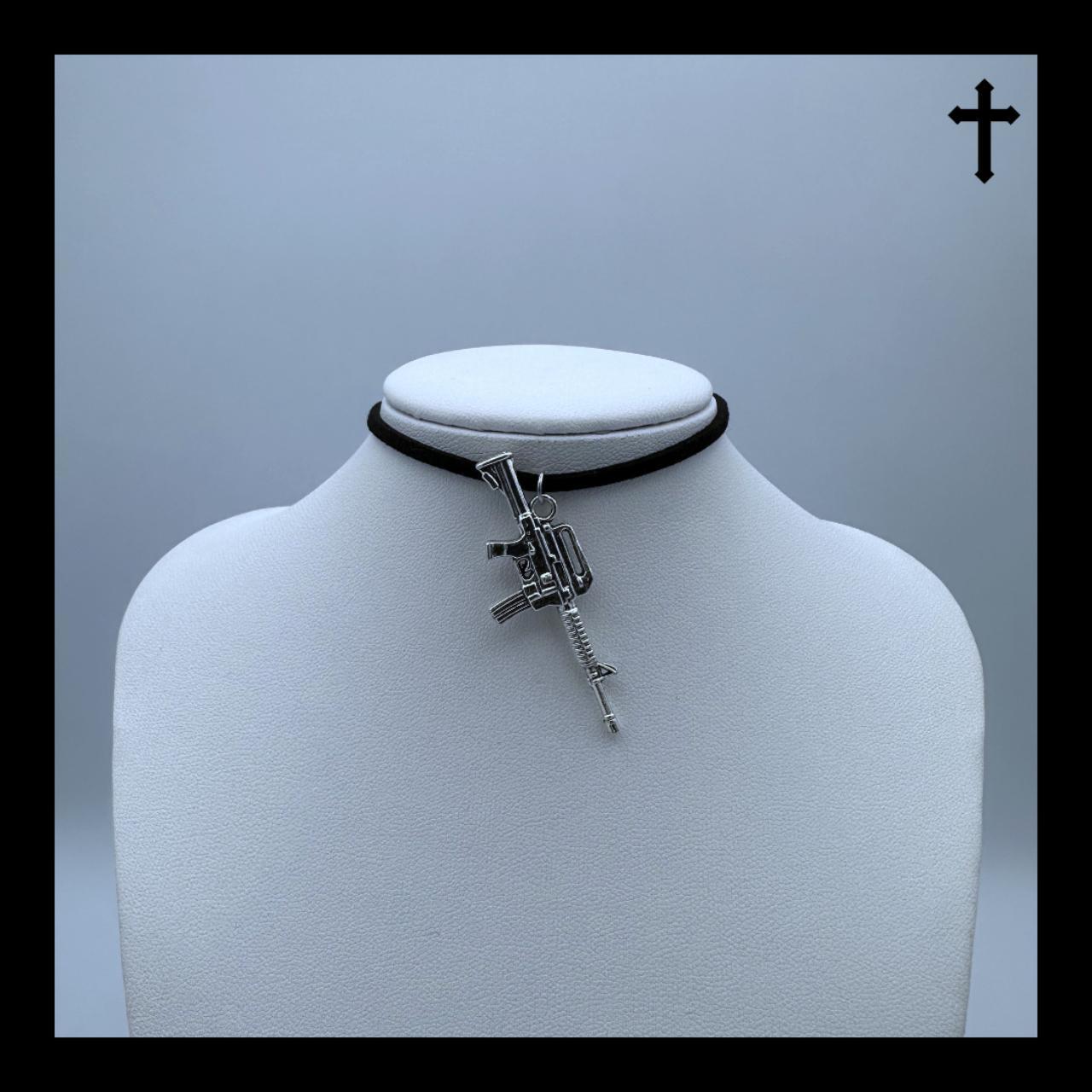 Scrim & Ruby Choker! - dm for chain option handmade ... - Depop