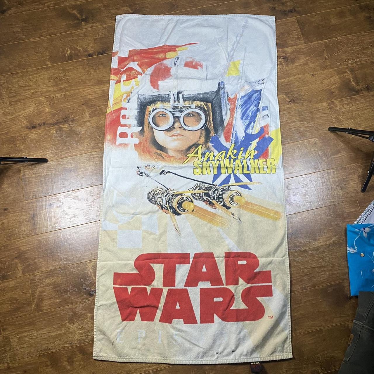 1990s Anakin Skywalker Star Wars episode 1 beach... - Depop