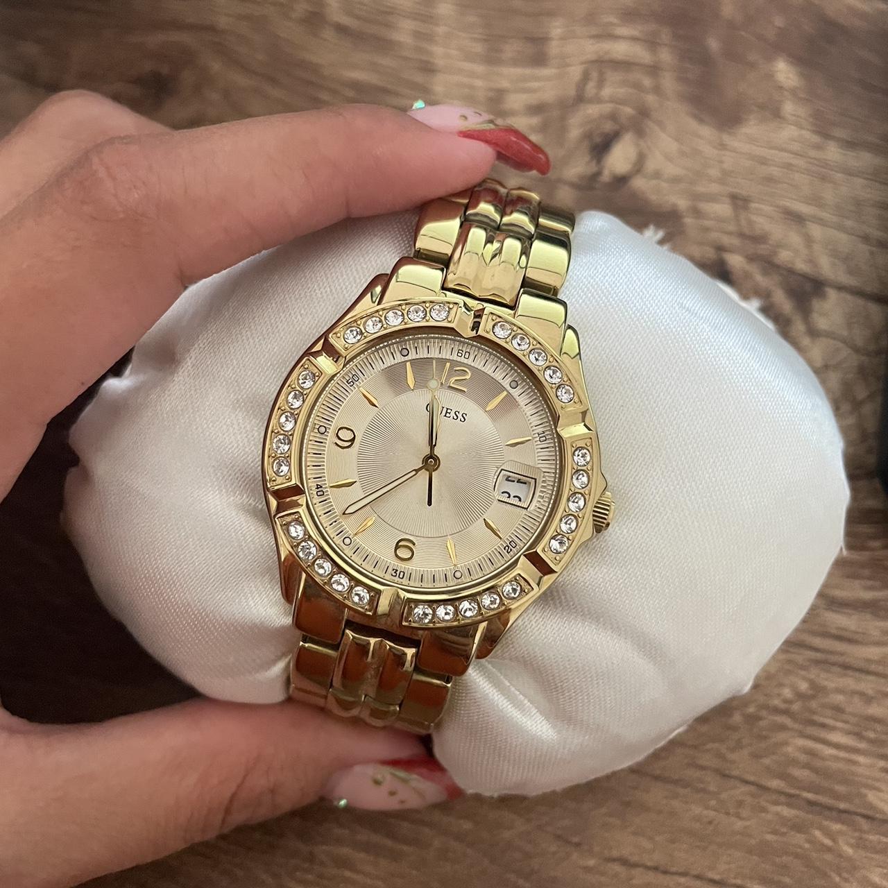 Gold Guess watch Only worn once. Comes with... - Depop