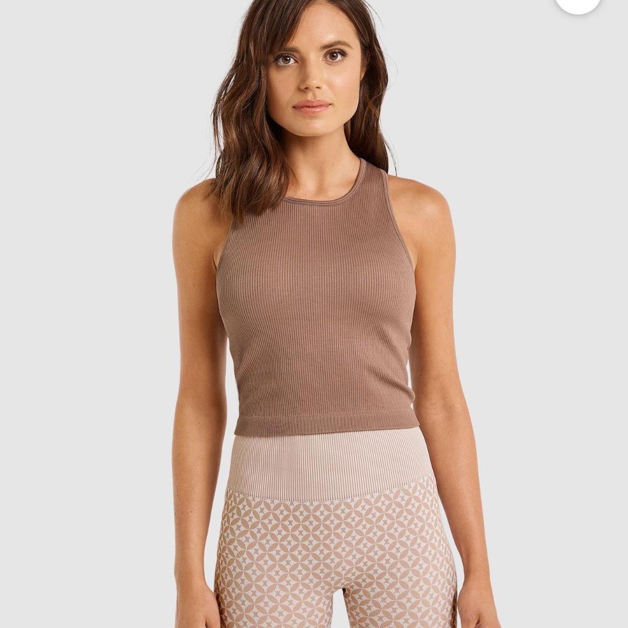 ROCKWEAR inbuilt shelf-bra tank size 10 Colour... - Depop