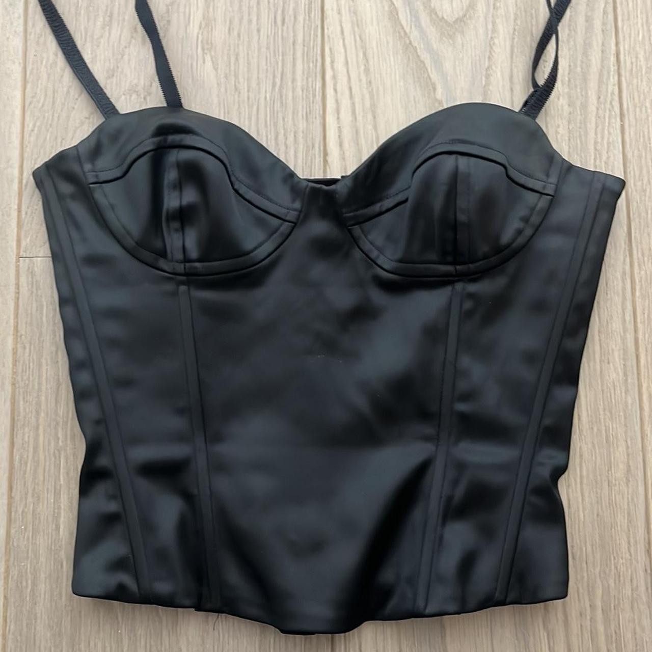 Aritzia Dazzle Bustier. Worn once, too big on me !... | Depop