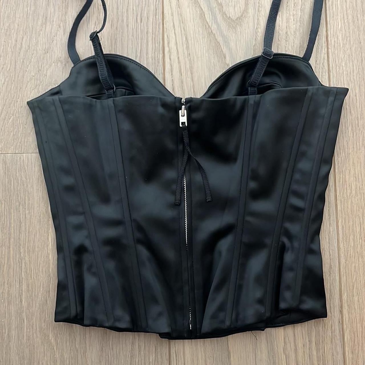 Aritzia Dazzle Bustier. Worn once, too big on me !... | Depop