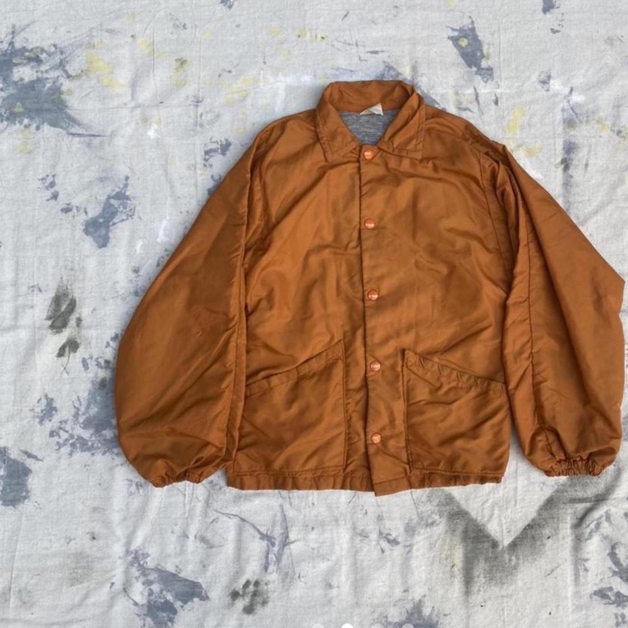 russell athletic coach jacket vintage 70s russell... - Depop