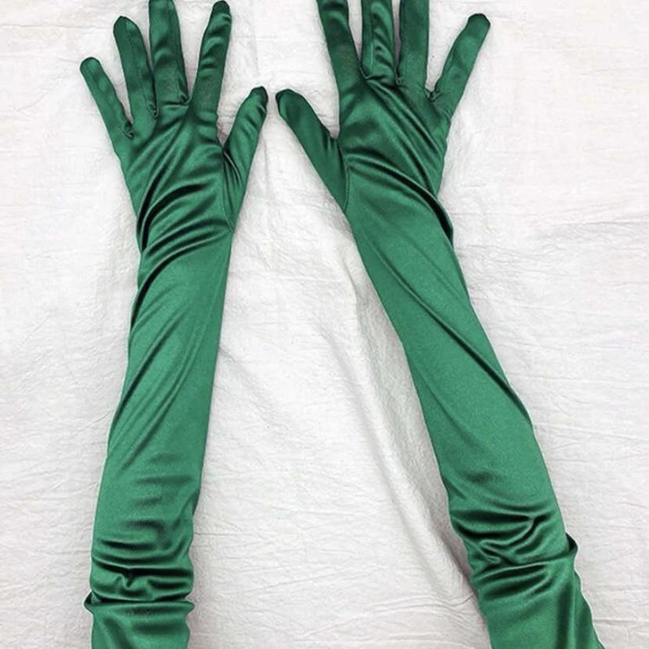 Green gloves Also suprising enough they are... - Depop