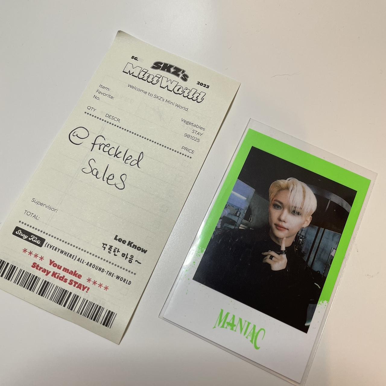 Stray Kids Felix Maniac merchandise pre order... - Depop