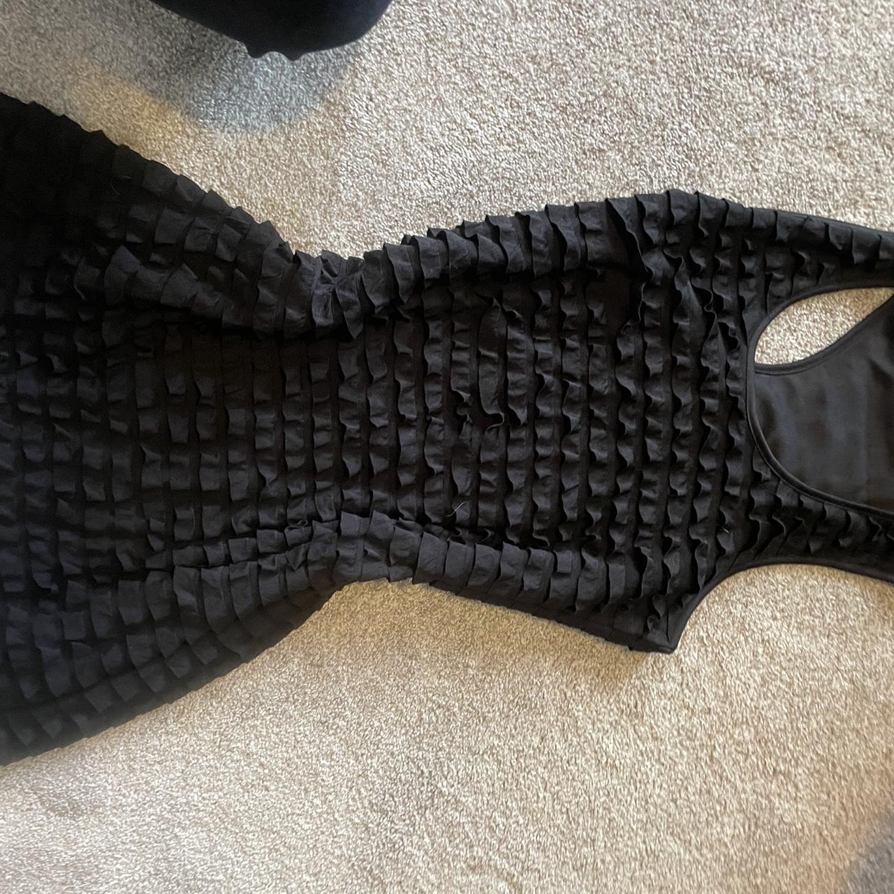 Black Tango Mango ruffle dress. this is super cute... - Depop