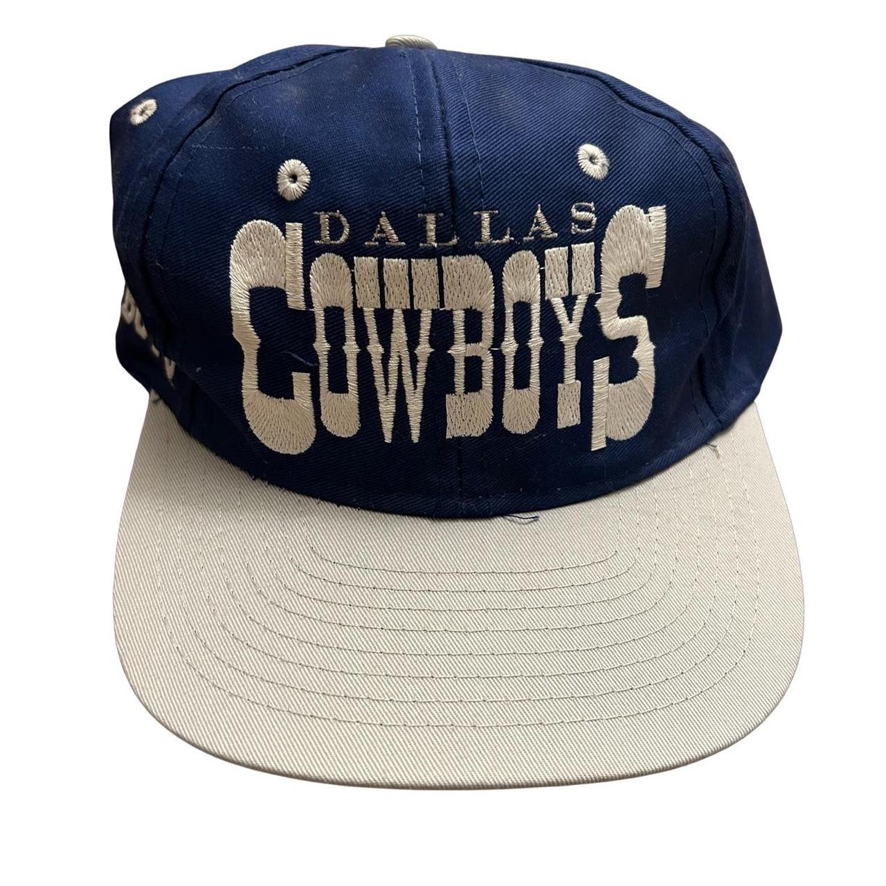 Vintage 90s Dallas Cowboys Snapback Hat Excellent... - Depop