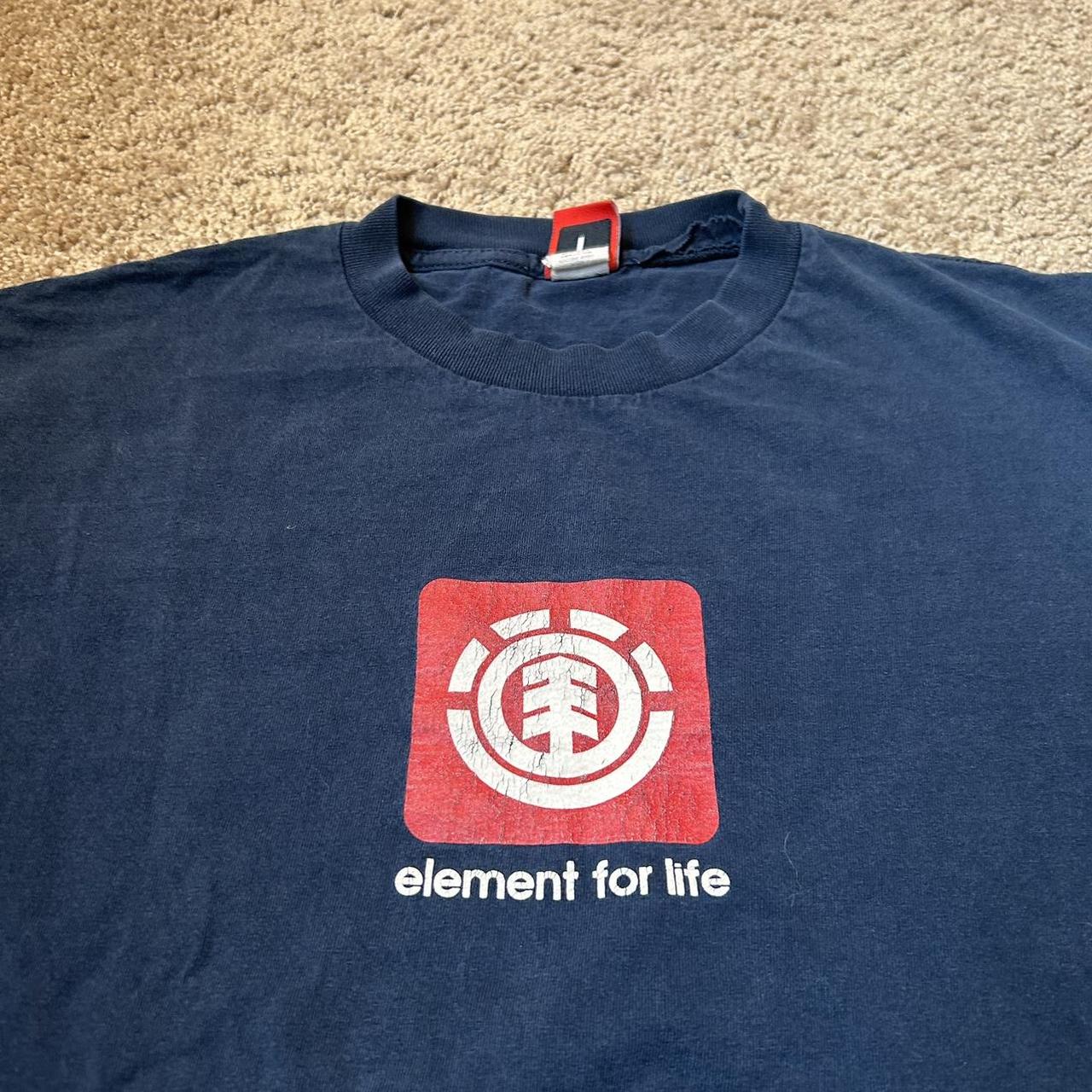 Vintage Element For Life T shirt Large -... - Depop