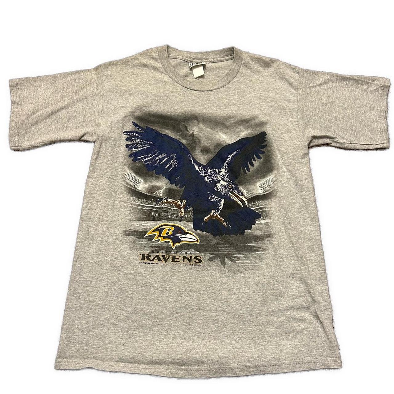 Vintage Baltimore Ravens T shirt Large -... - Depop