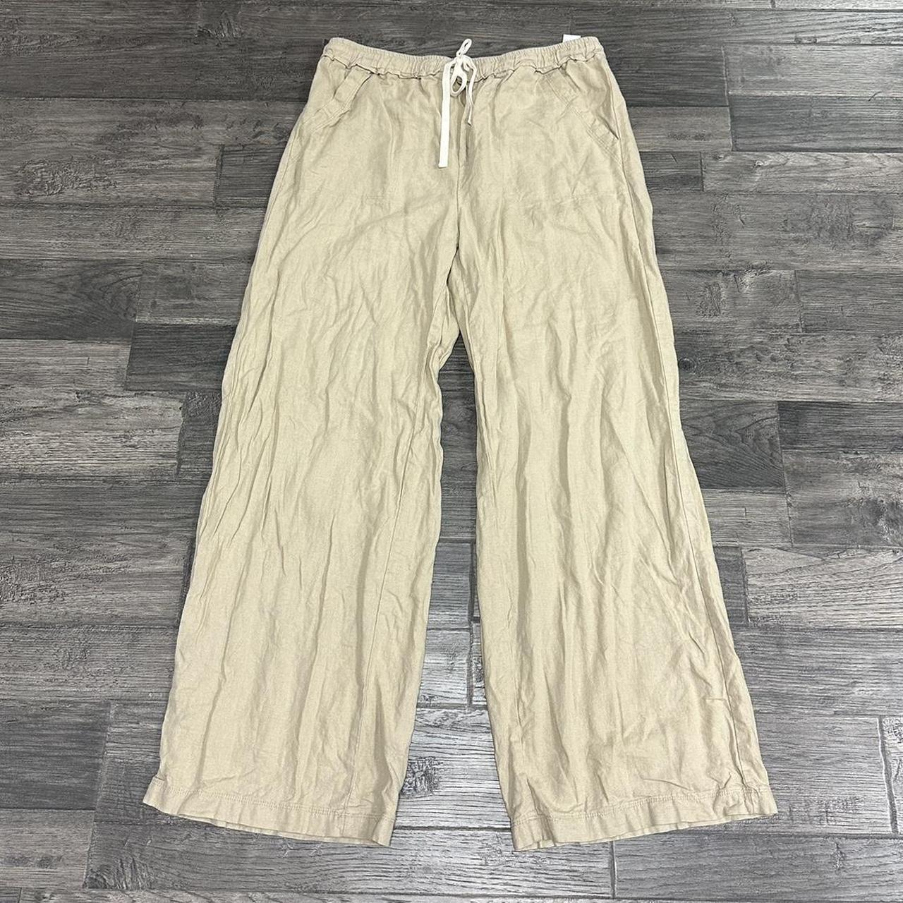 Splendid linen pants! So cute, only worn a few... | Depop