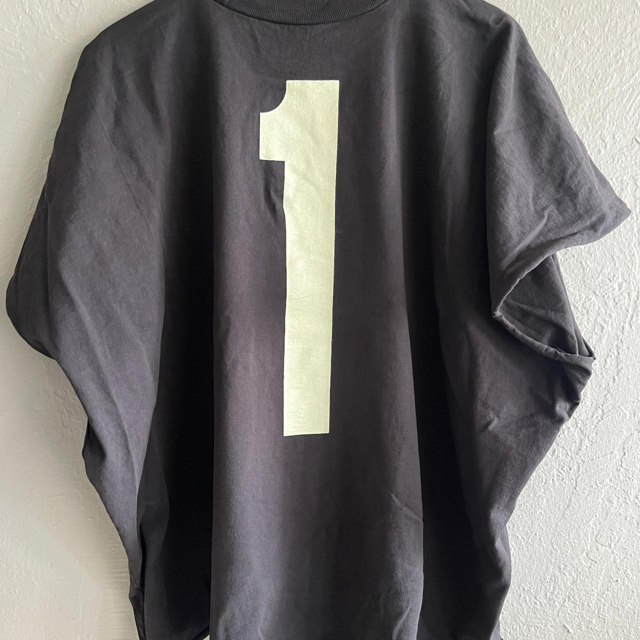 brand new yzy box 1 tee. faded vintage black jersey... - Depop