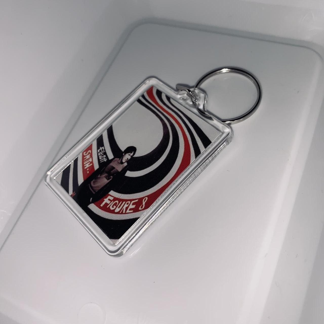Elliott Smith Figure 8 Album Keychain W/Photo... - Depop