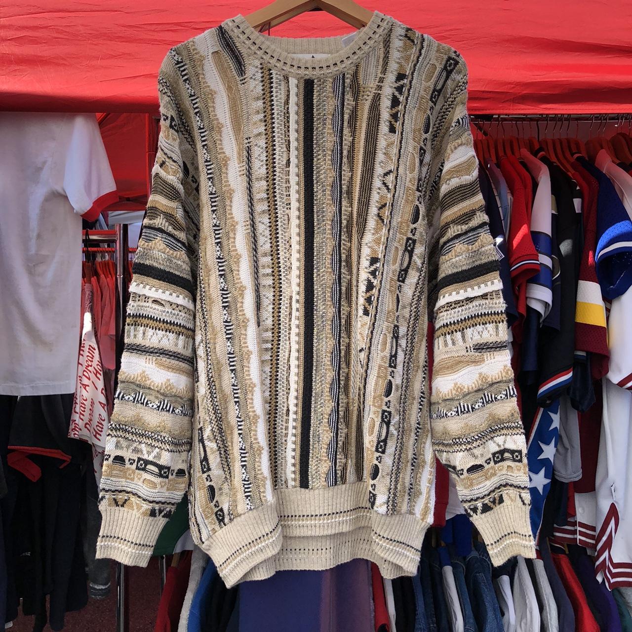 Coogi style sweater. Size XL - Depop