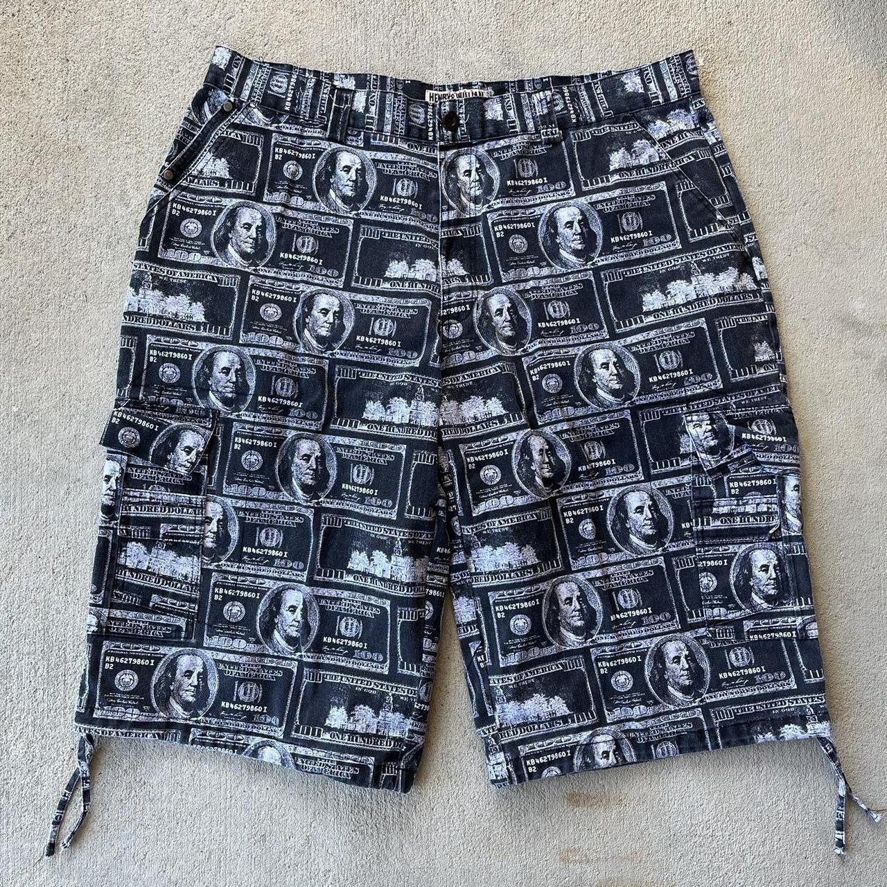 Henry and William money all over print black and... - Depop