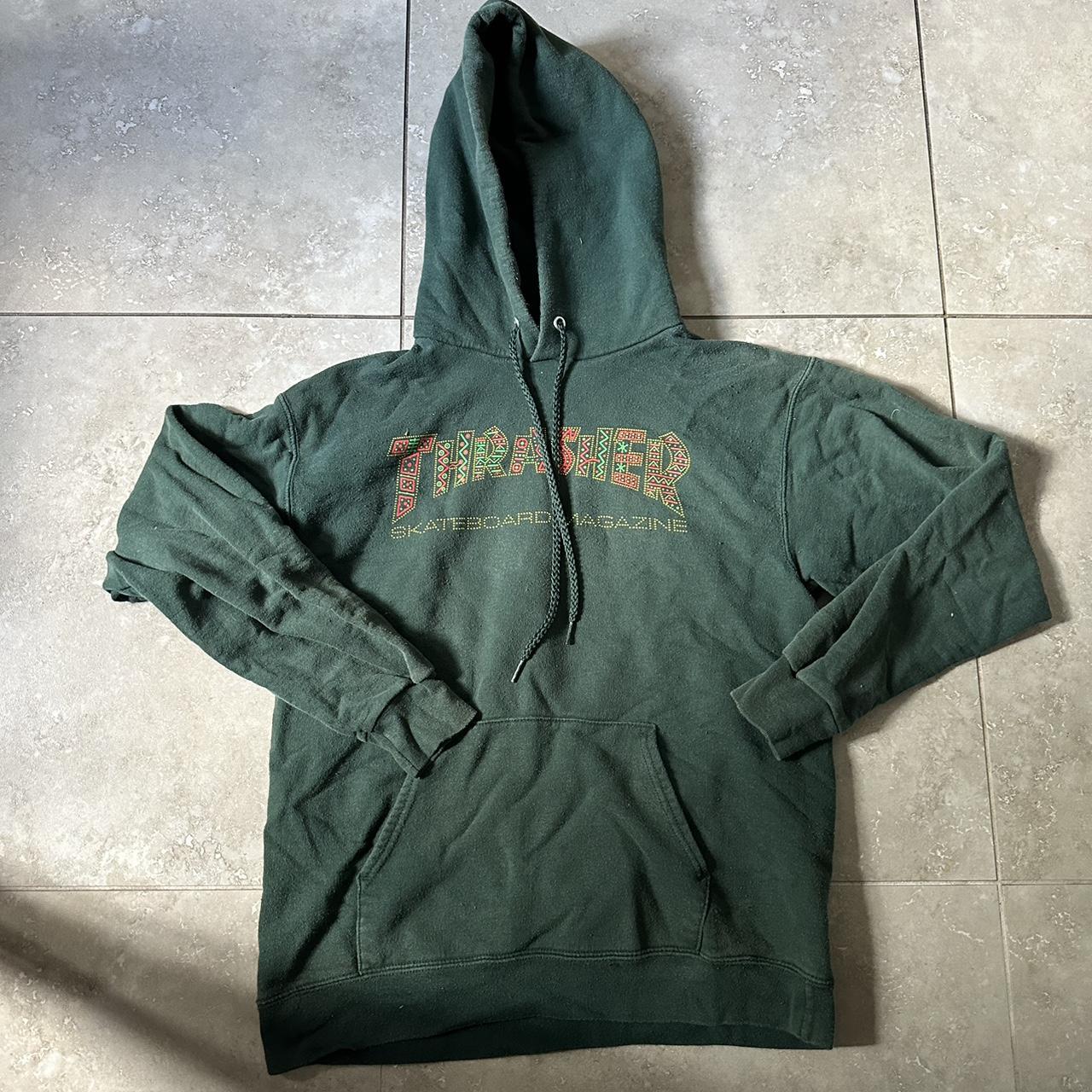 Trasher Hoodie - Depop