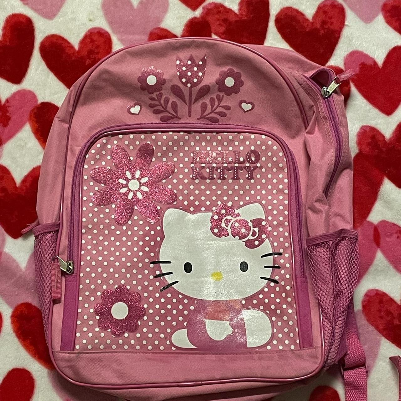 Baby Pink Hello Kitty backpack 🩷 Good condition... - Depop