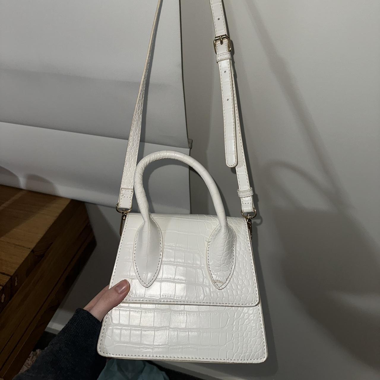 Glassons white bag Style a lot like Jacquemus but... - Depop
