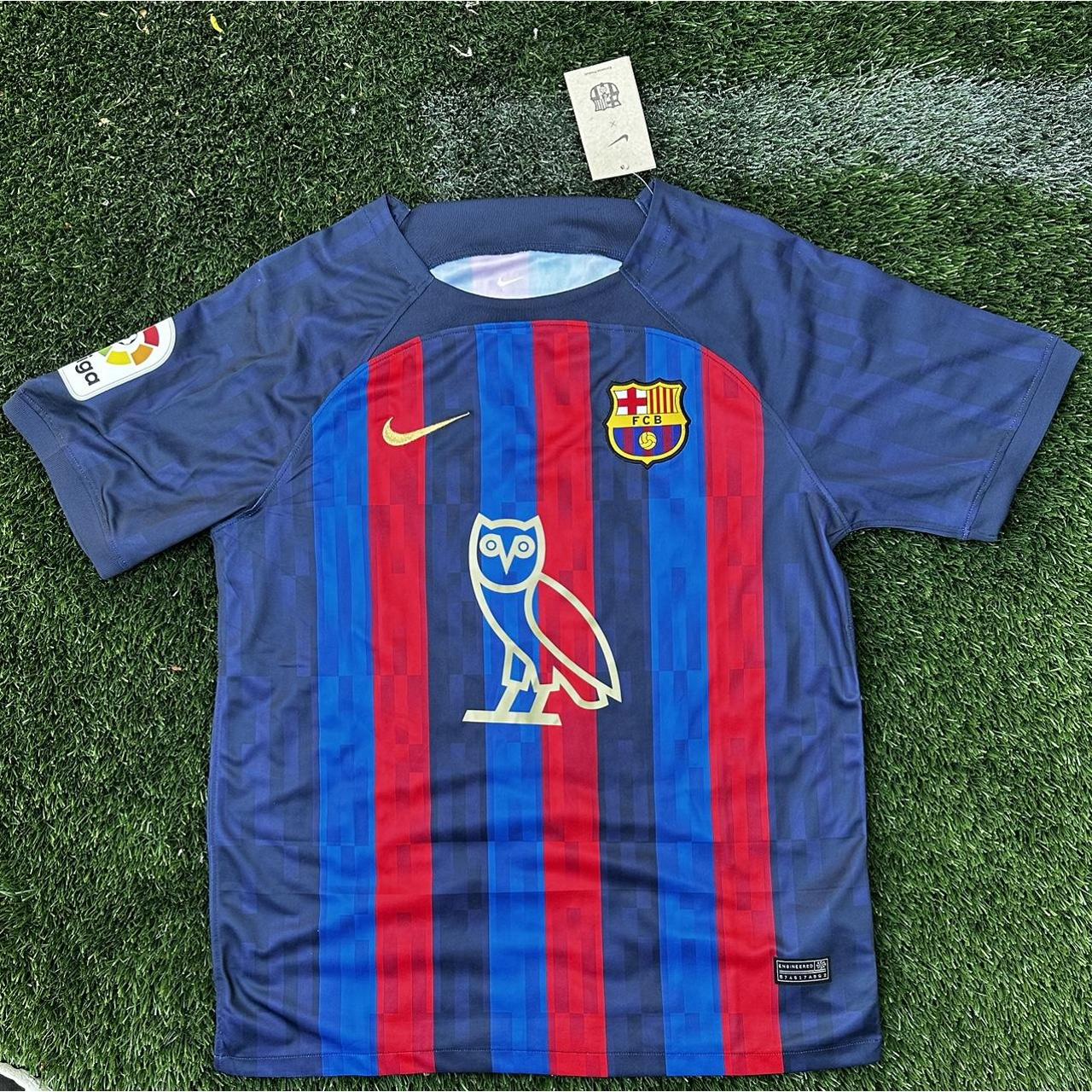 FC Barcelona X OVO Jersey 2022/23 Frenkie De Jong... - Depop