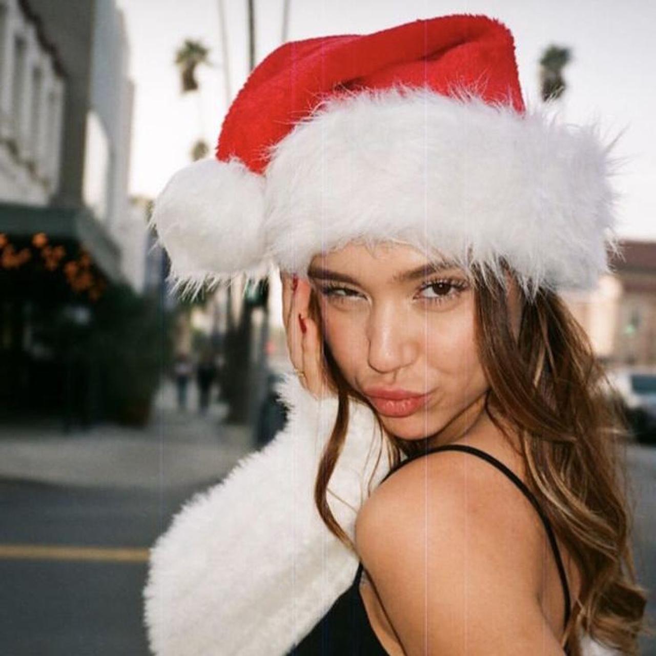 Alexis Ren’s Santa Hat!!! - Depop
