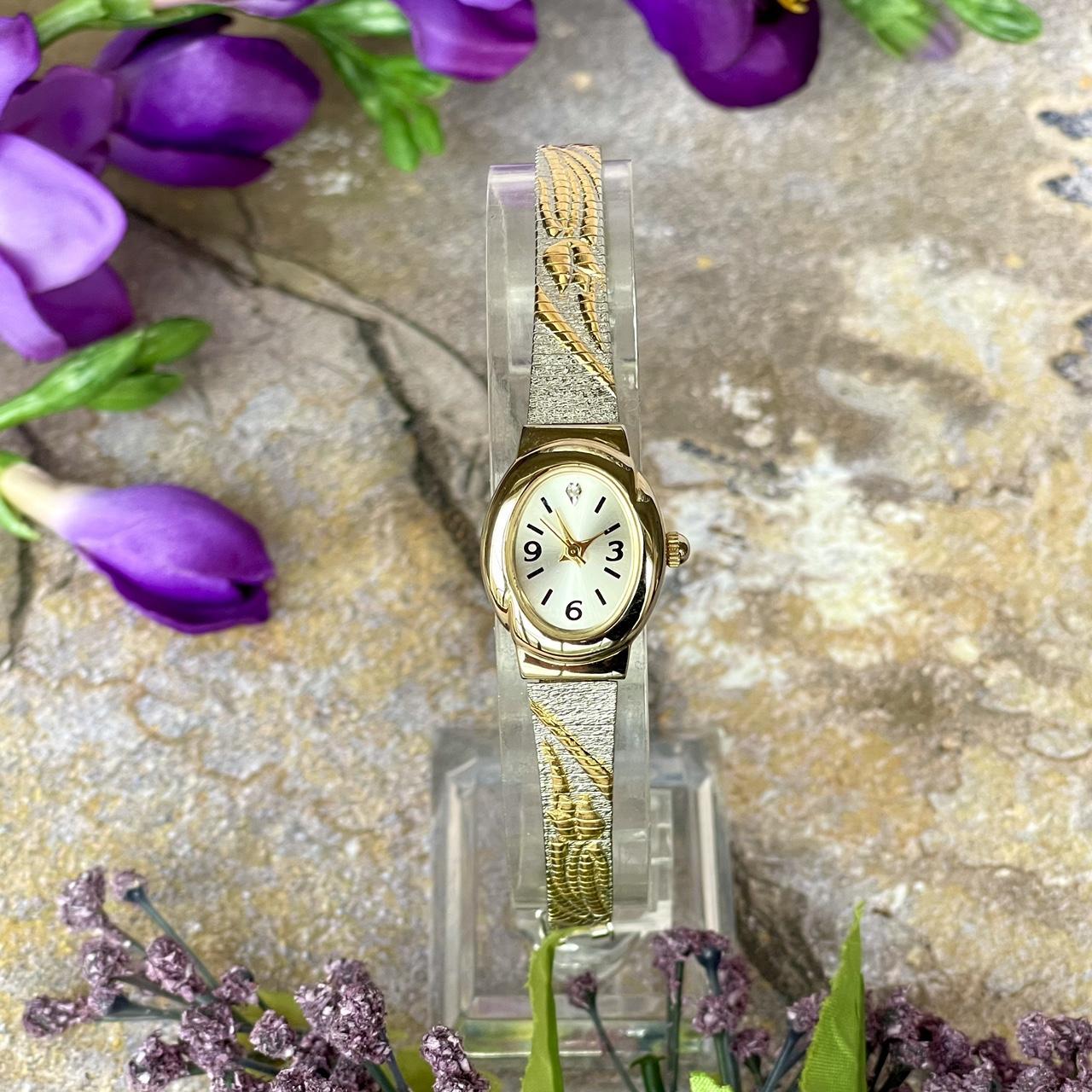 Vintage Avon Watch (Working) A51 Beautiful two-tone... - Depop