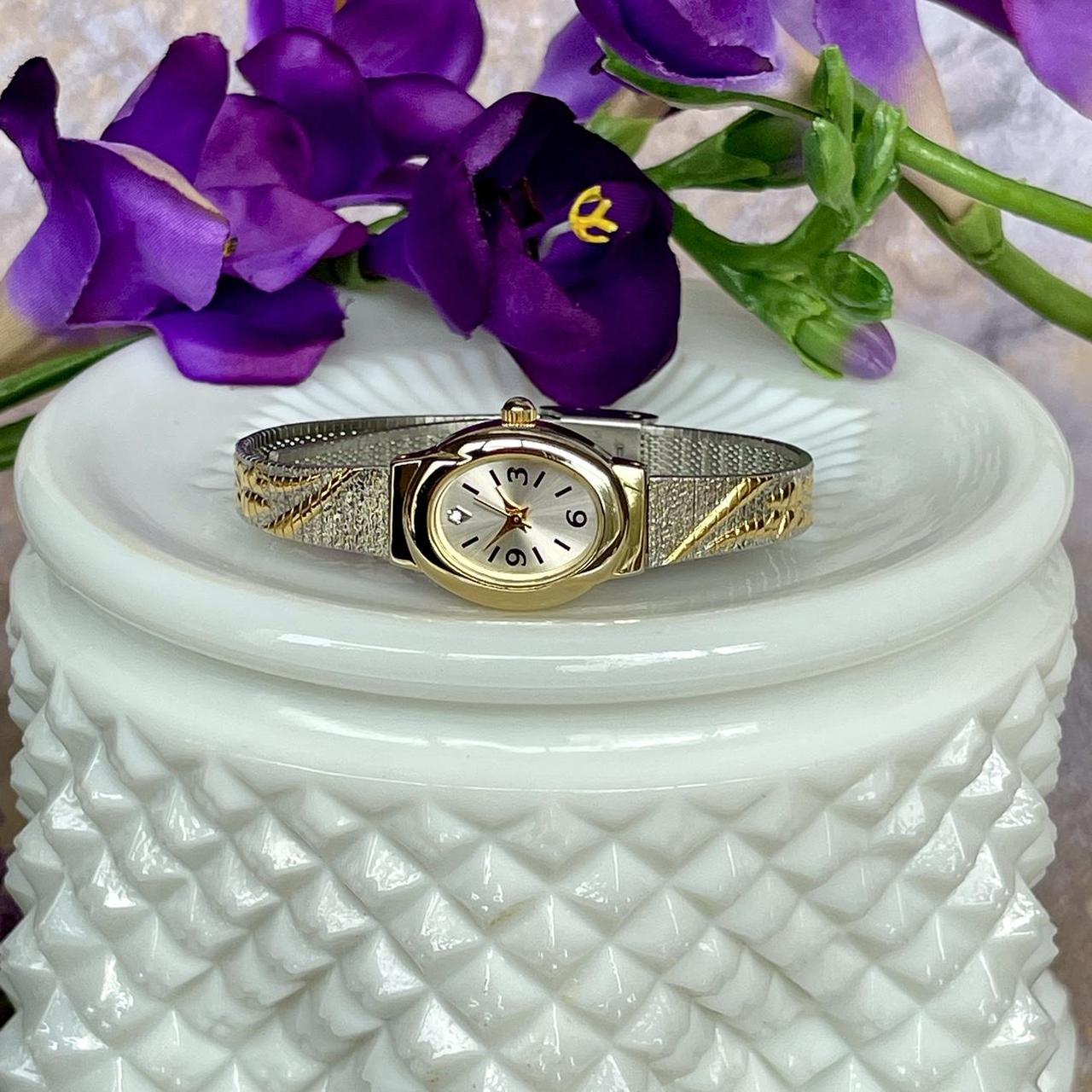 Vintage Avon Watch (Working) A51 Beautiful two-tone... - Depop