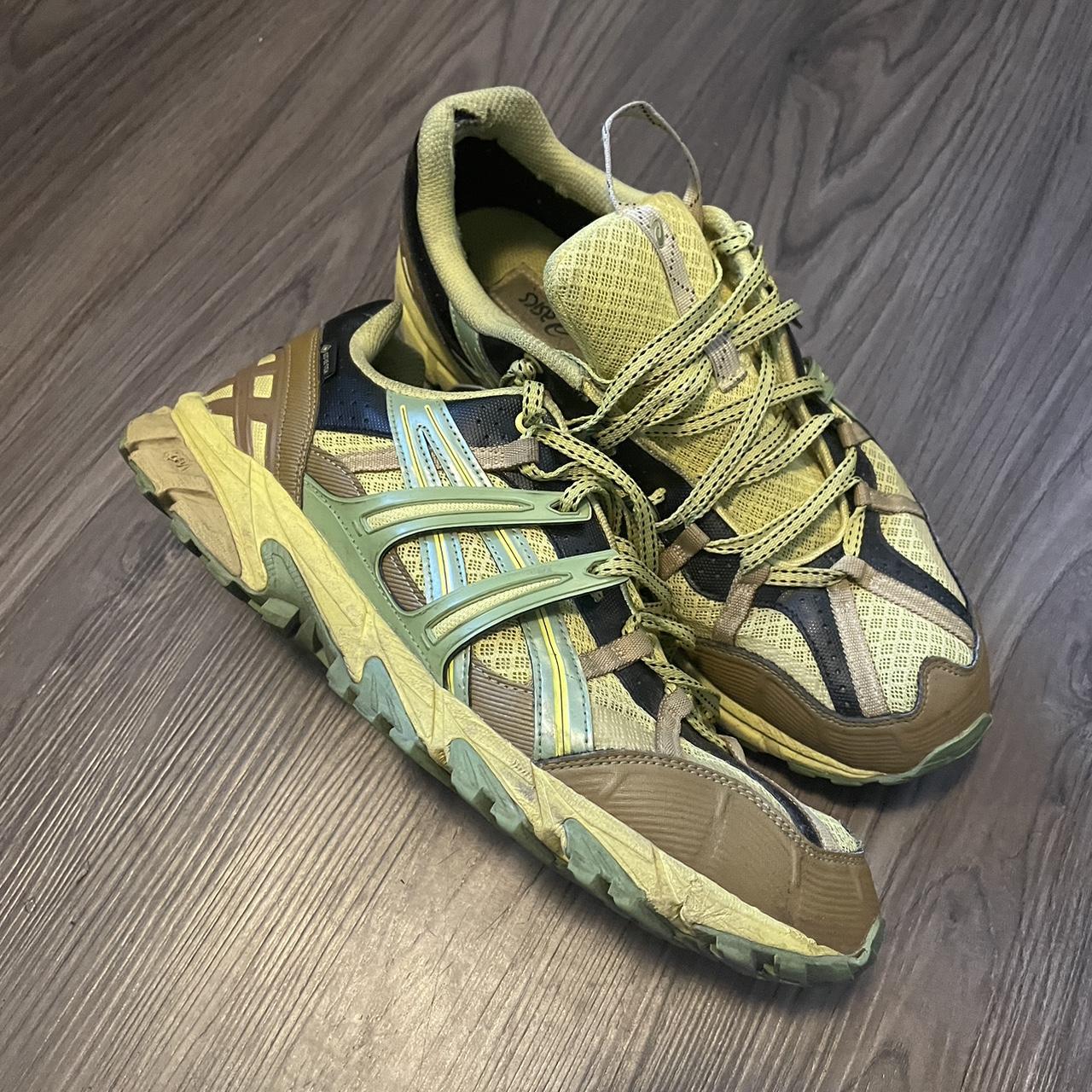 Asics HS4-S Gel-Sonoma 15-50 Gore-Tex Green Sheen... - Depop