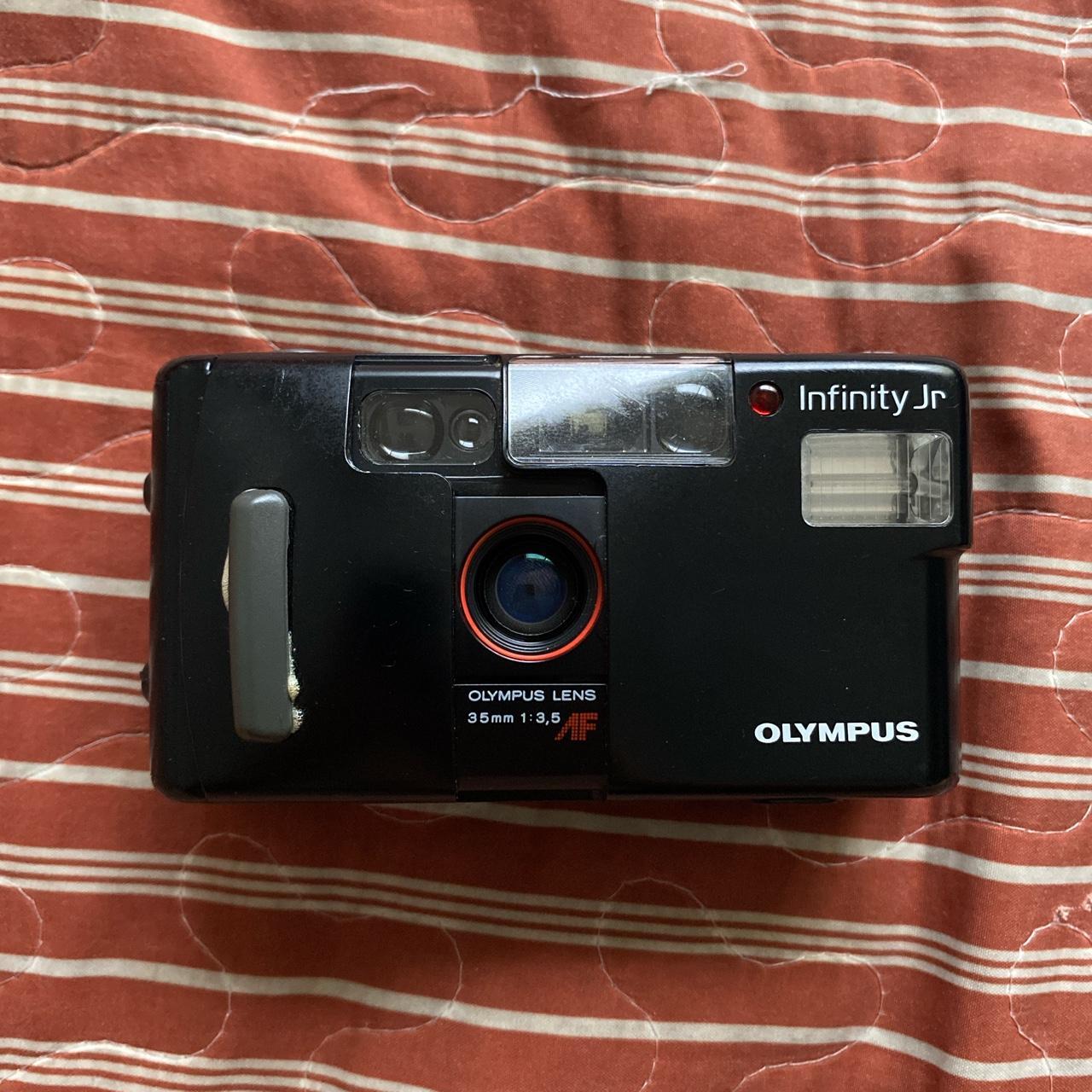 Olympus Infinity Jr 35mm Point and Shoot Film... - Depop
