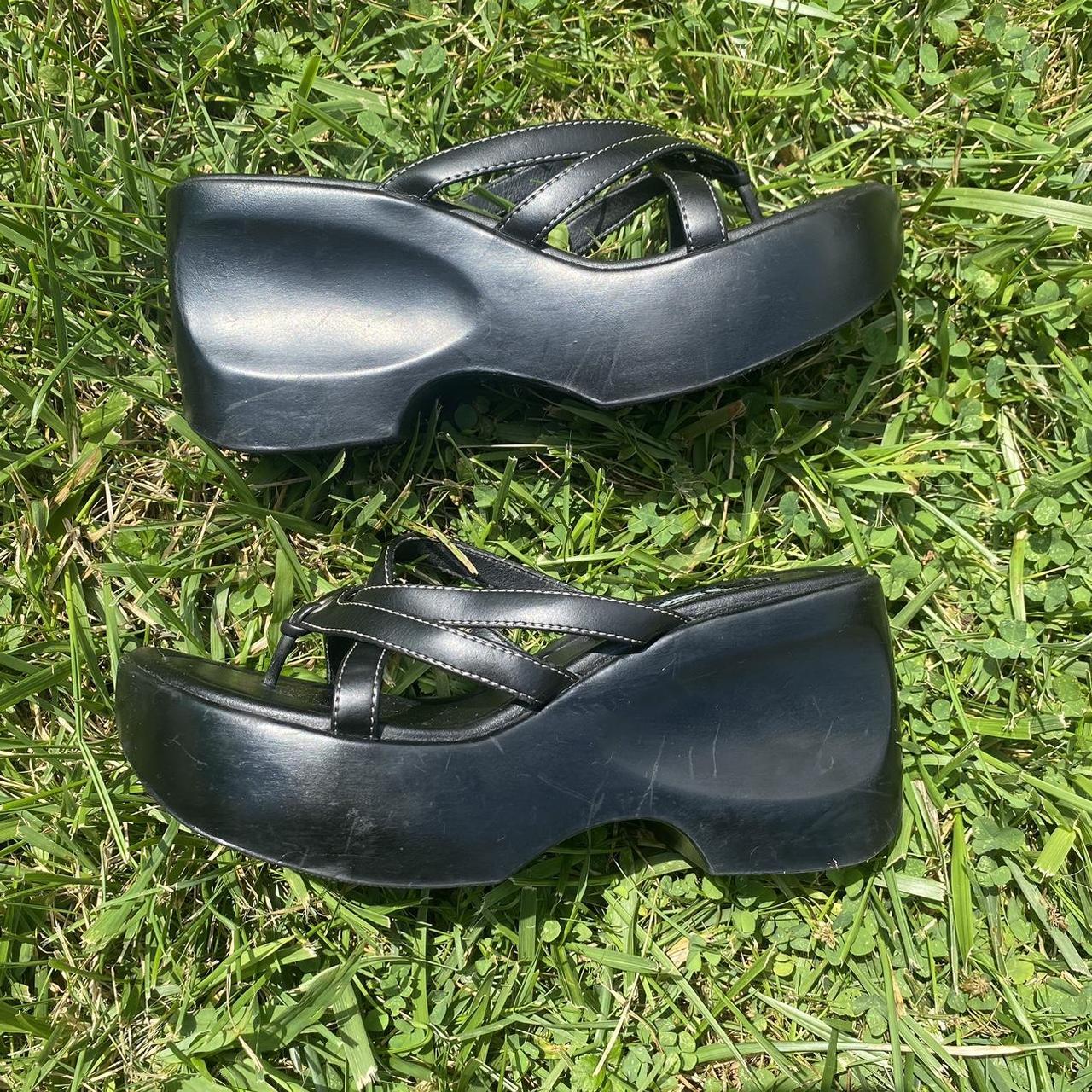 Another pair of l.e.i platform sandals! Also in... - Depop