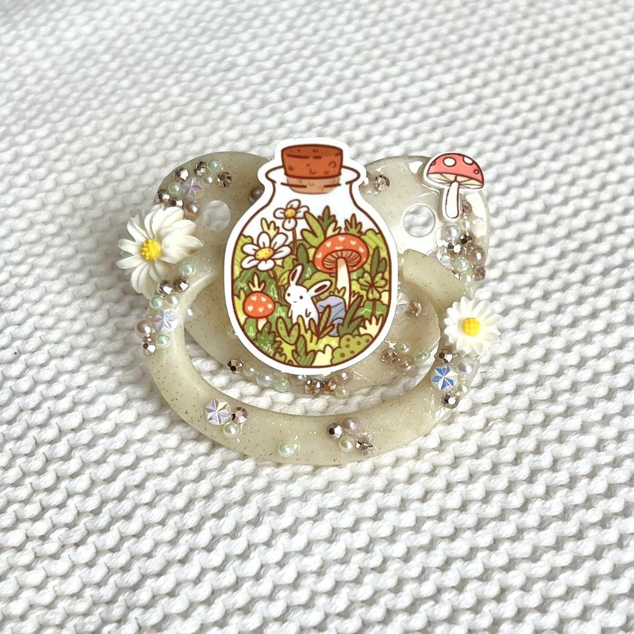 🍄 Cottagecore adult pacifier 🍄 ~ DEPOP PAYMENTS... - Depop