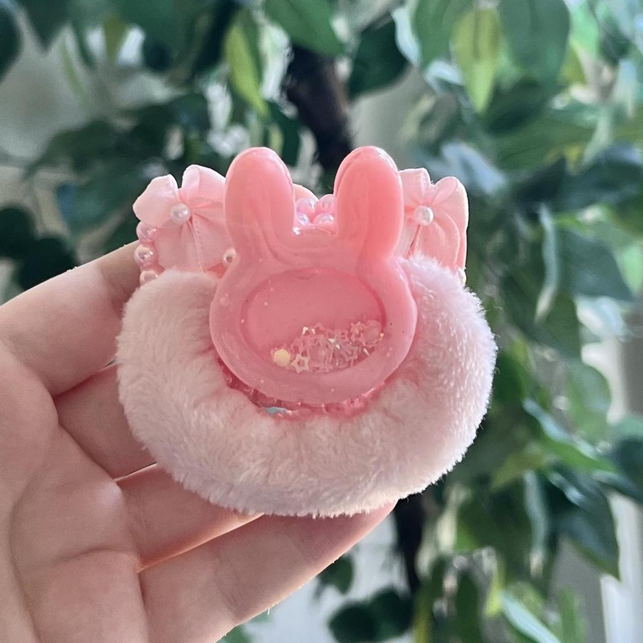 💕 Pink Resin Bunny Adult Pacifier 💕 ~ Handmade by a... - Depop