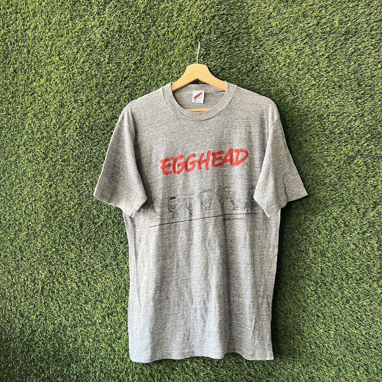 Vintage Egghead Software Single Stitch T-shirt. Size... - Depop