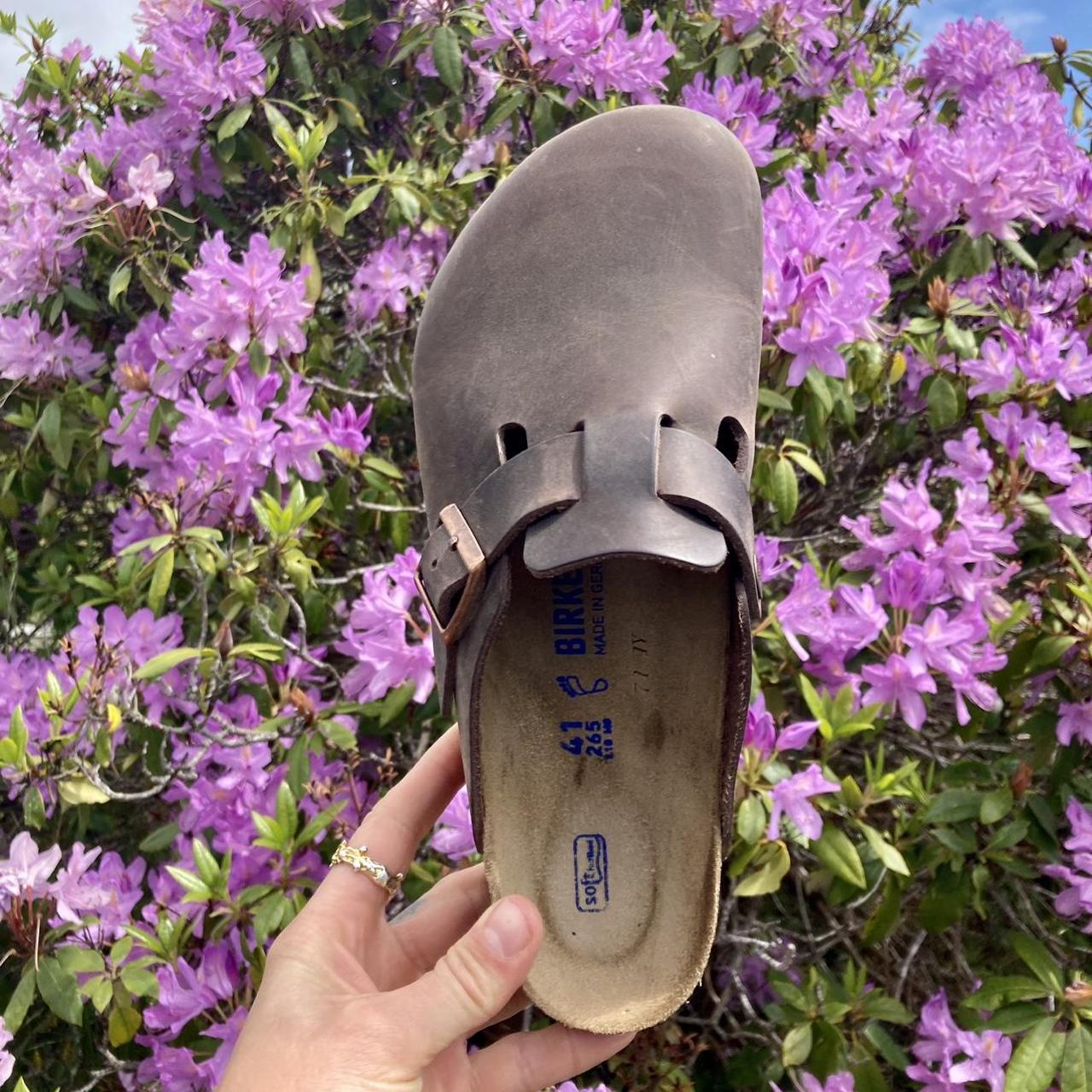 Birkenstock Women's Brown Clogs | Depop