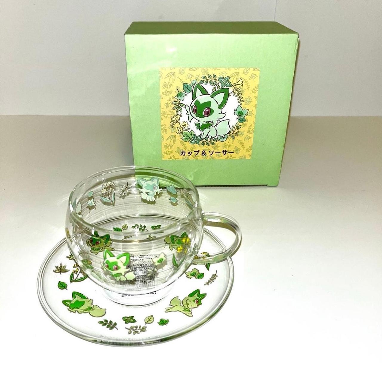 Pokémon Center Sprigatito tea cup and saucer set.... - Depop