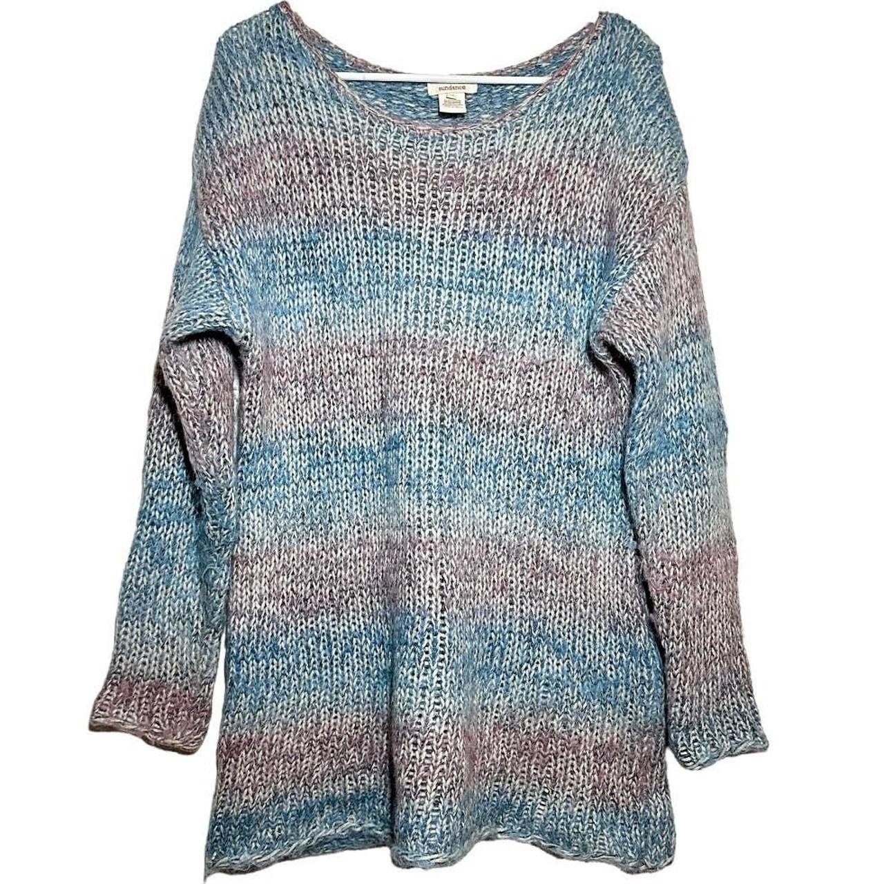 Sundance Mohair Sweater Knitted Tunic Boat Neck... - Depop